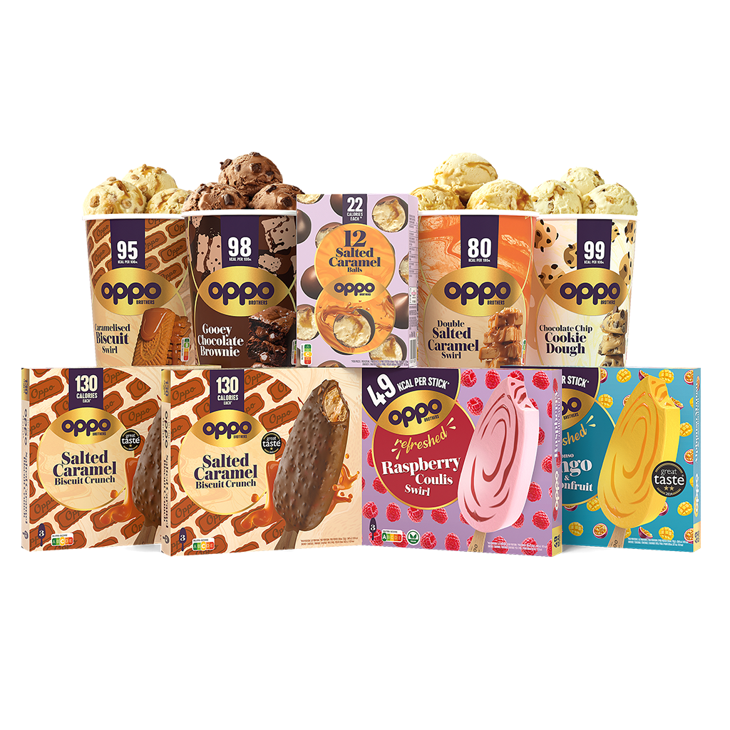 Tubs | Flavours | Our Range | Ice Cream | Oppo Brothers