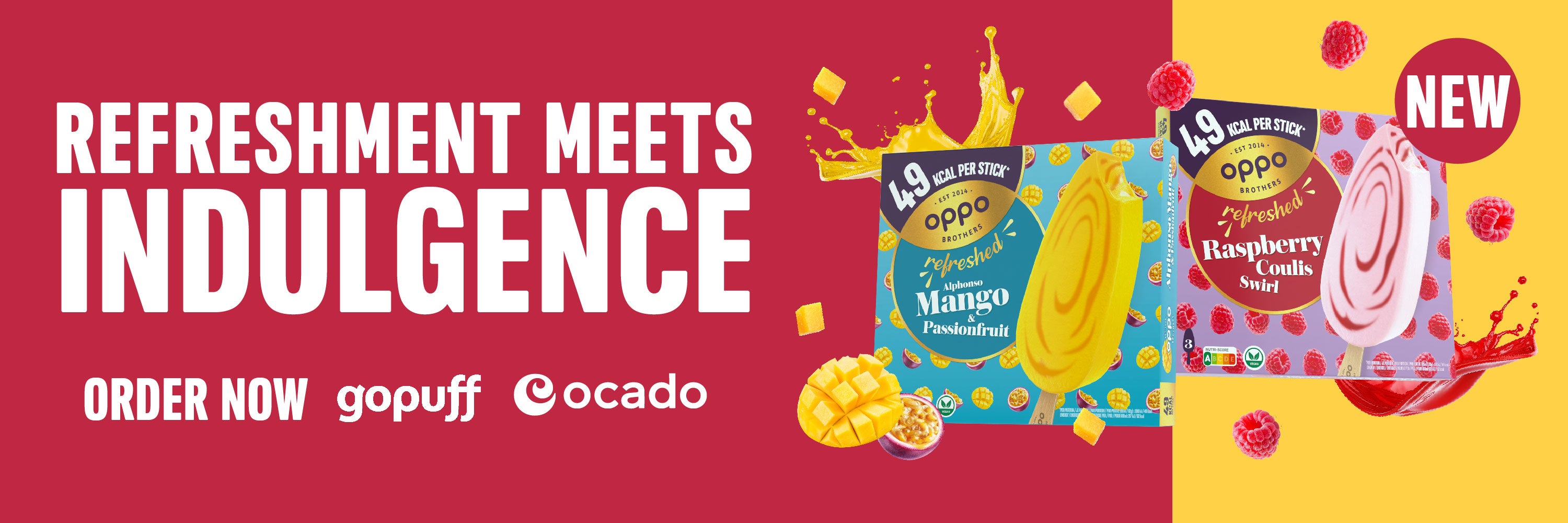 Oppo Brothers Ice Cream - Beroemd om de smaak, niet om de calorieën.