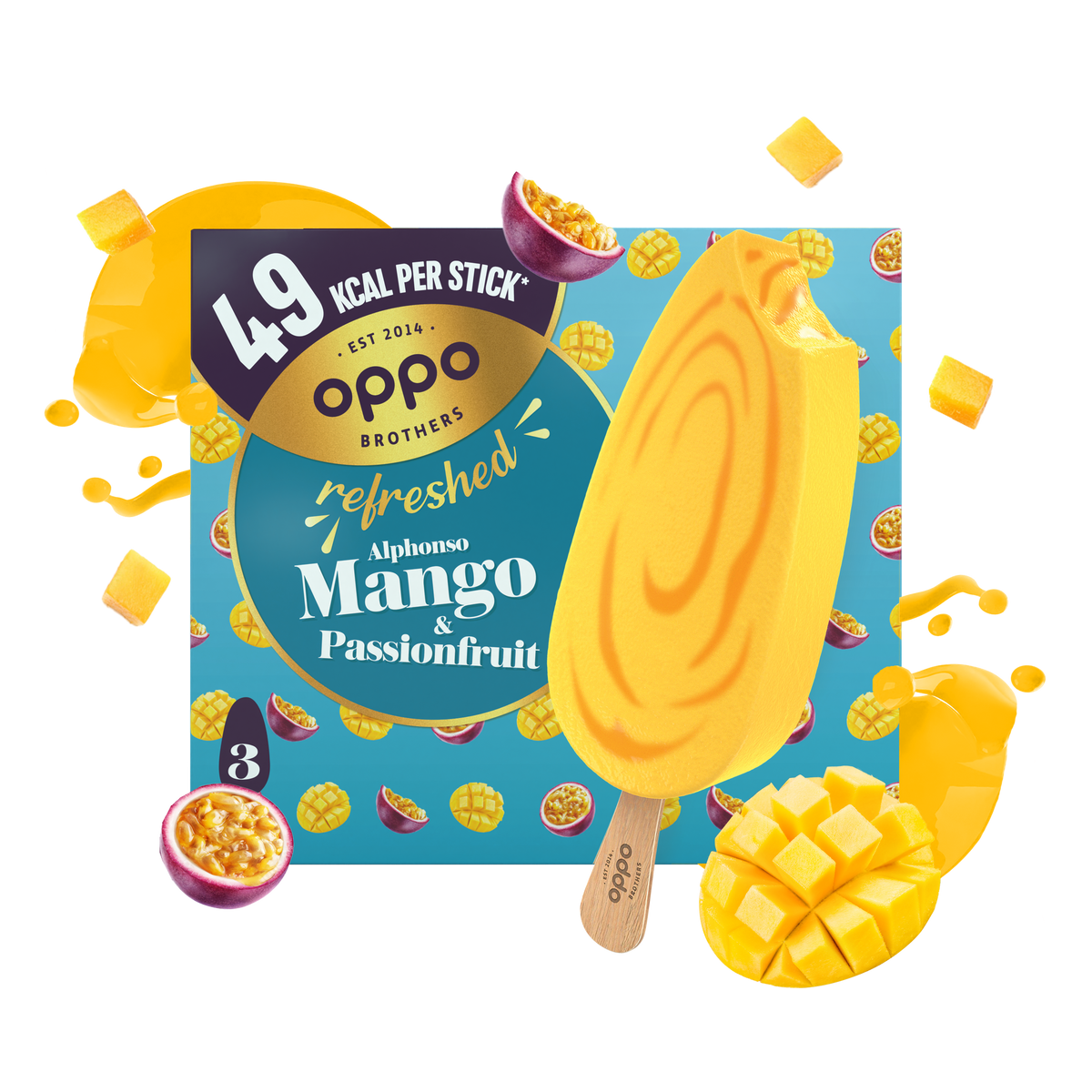 Alphonso Mango & Passionfruit | Refreshed | Oppo Brothers